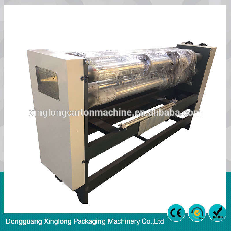 Good quality cardboard rotary creaser slitter machine for box making